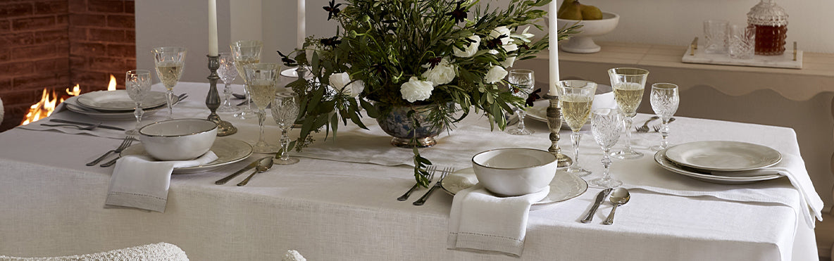 Luxury Table Linens | Tablecloths, Placemats, Napkins & More | SFERRA