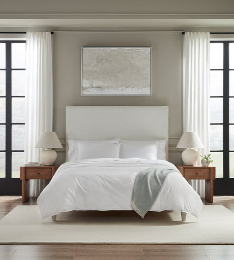 SFERRA Giza 45 Corto Percale Duvet Cover - Egyptian Cotton | SFERRA