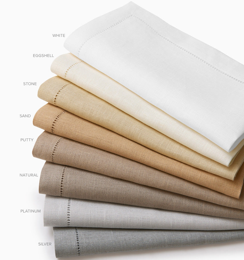 Festival Napkins in Neutral Tones - Linen Napkins | SFERRA
