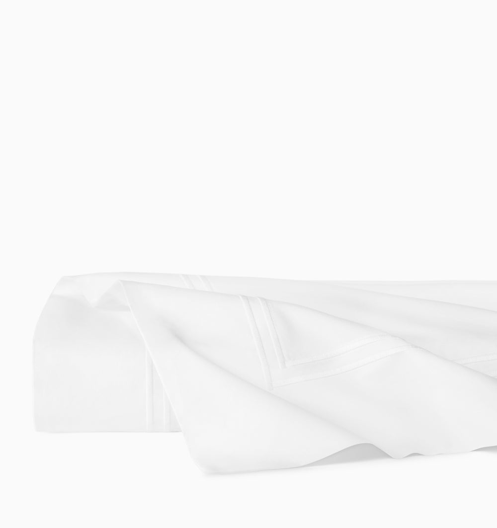 Grande Hotel Flat Sheet - Luxury White Flat Sheets | SFERRA
