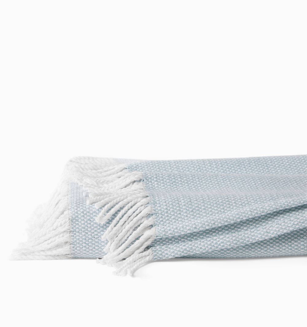 Terzo Throw - Luxury Cotton Throw Blankets | SFERRA