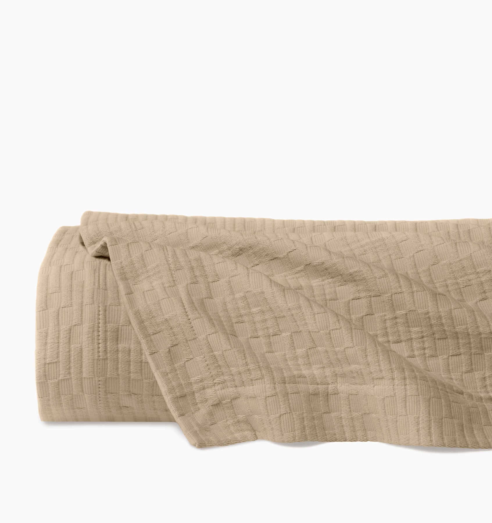 Lecce Coverlet - Textured Cotton Coverlet | SFERRA