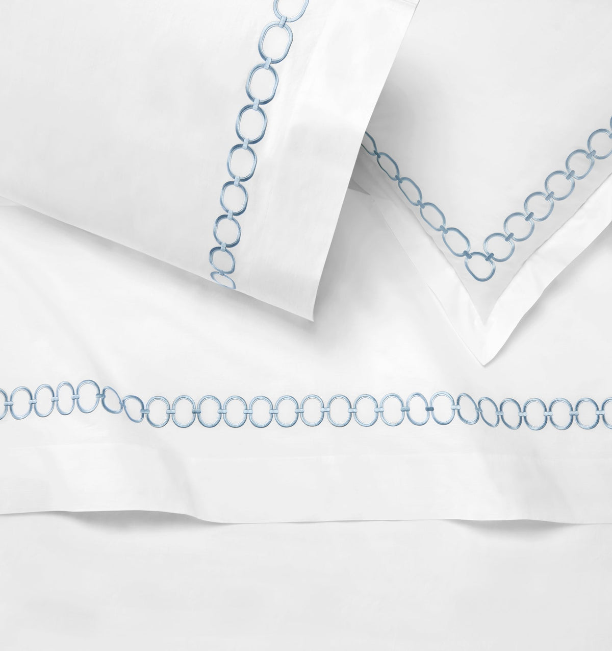 Catena Collection - White Percale Bedding | SFERRA