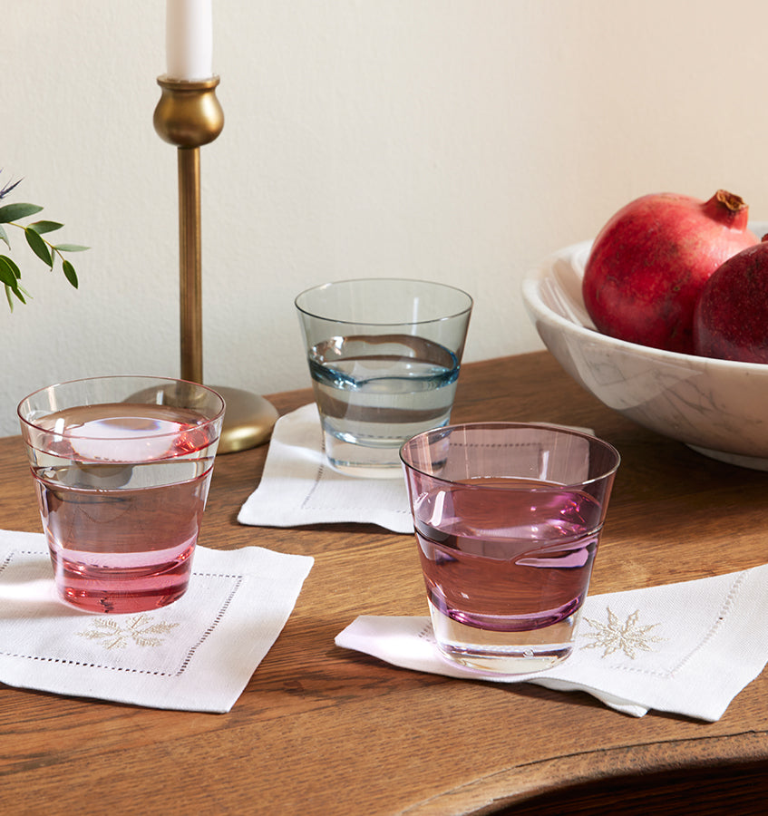 Conversational Cocktail Napkins - Embroidered Napkins | SFERRA