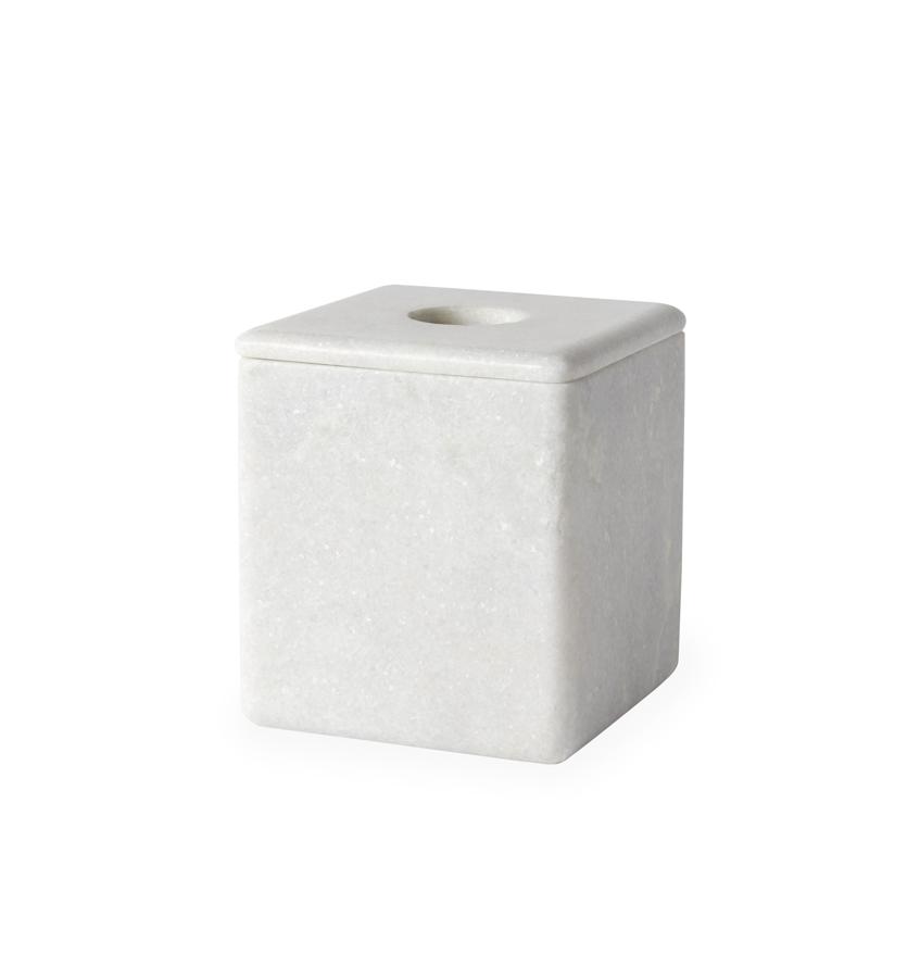 Velina Marble Tissue Holder - Bath Accessories | SFERRA