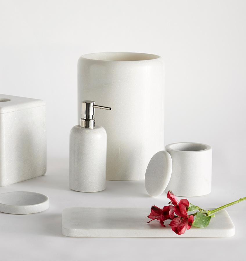 Velina Collection - Marble Bath Accessories | SFERRA