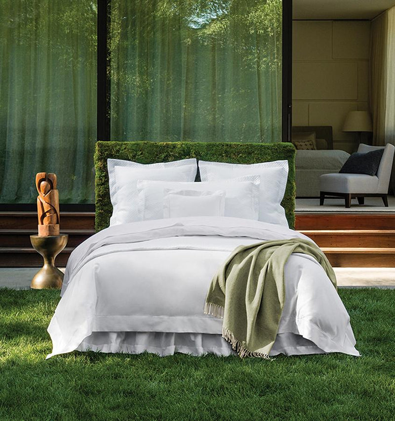 Celine Throw - Herringbone Cotton Throw Blanket | SFERRA